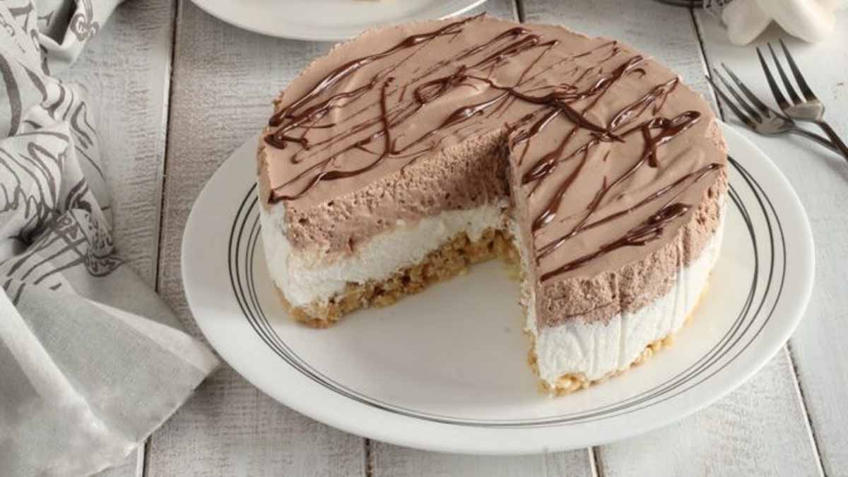 Gâteau mousse aux 2 chocolats irrésistible