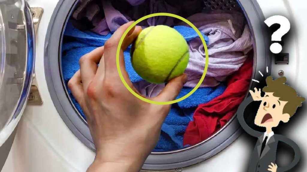 Balle de tennis dans la machine à laver : astuce facile pour un ... Balle de tennis dans la machine à laver : astuce facile pour un ...