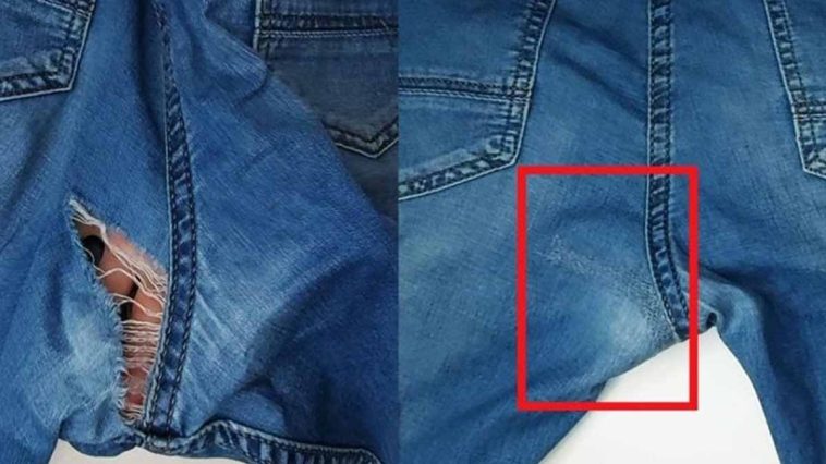 Comment réparer une déchirure dans votre jean pour lui donner un aspect ...