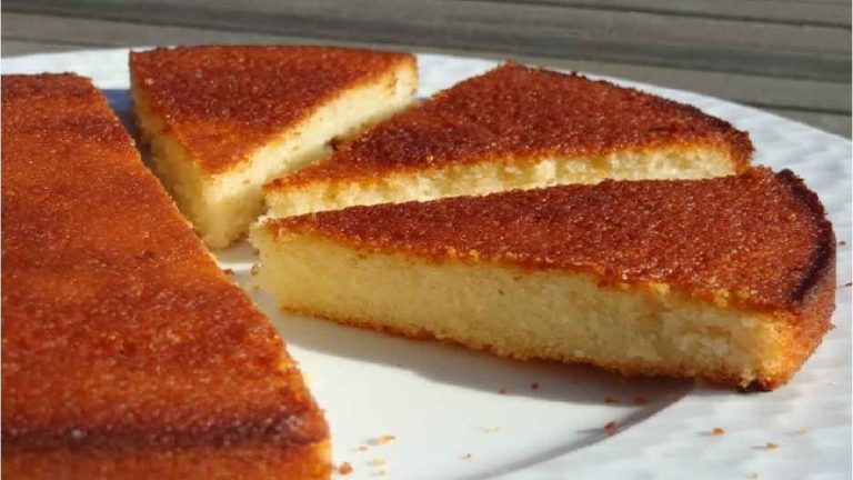 Gâteau aux blancs d'œufs au citron: fondant et agréablement parfumé