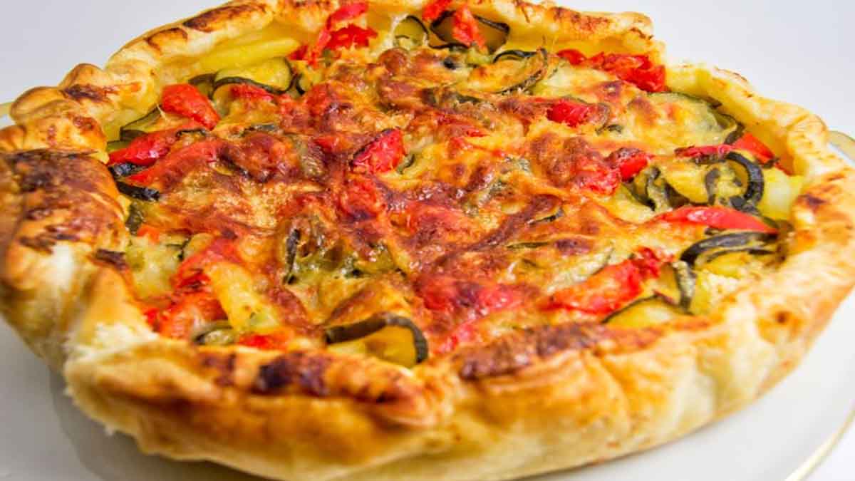 Tarte Feuillet e Aux L gumes Et Au Fromage Rapide Savoureuse Et Simple Tarte Feuillet e Aux L gumes Et Au Fromage Rapide Savoureuse Et Simple