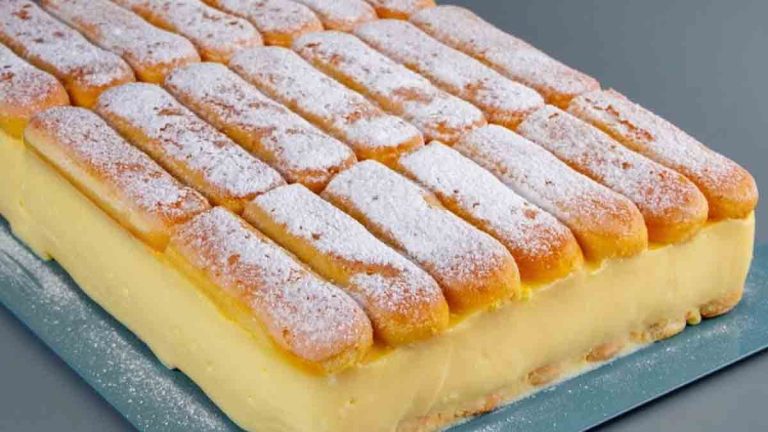 Gâteau de boudoirs crémeux au fromage: gourmand et super bon