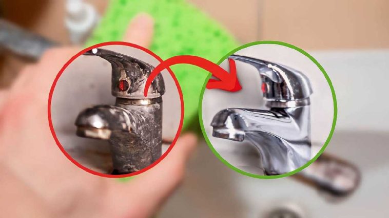 Calcaire dans le robinet de la salle de bain : comment l’éliminer