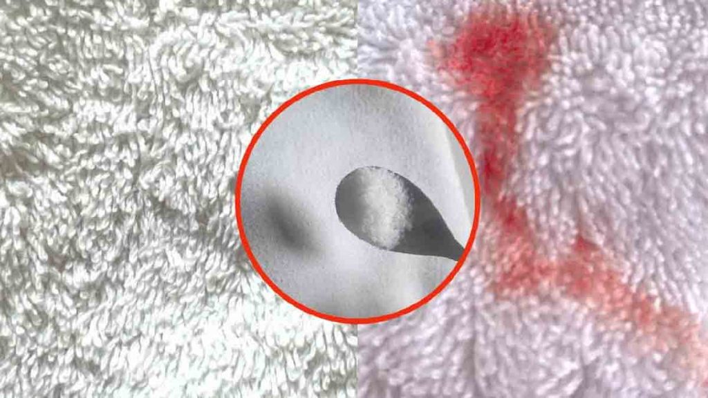 Taches de sang sur les serviettes : comment s'en débarrasser facilement