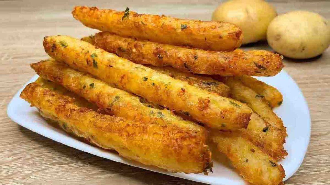 Bâtonnets de pommes de terre au fromage et au paprika: meilleurs que ...