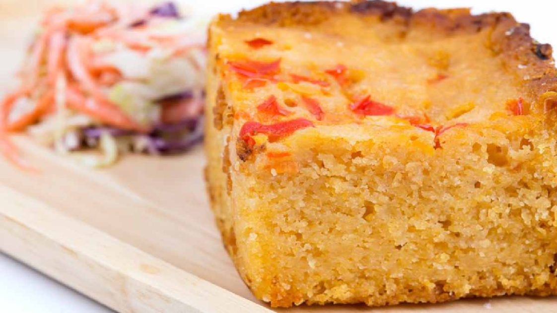 Pain de maïs au piment: goûteux et très moelleux