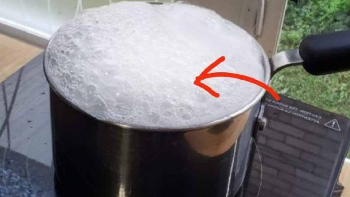 Plus besoin de se casser la tête avec l’eau qui déborde de la casserole ...