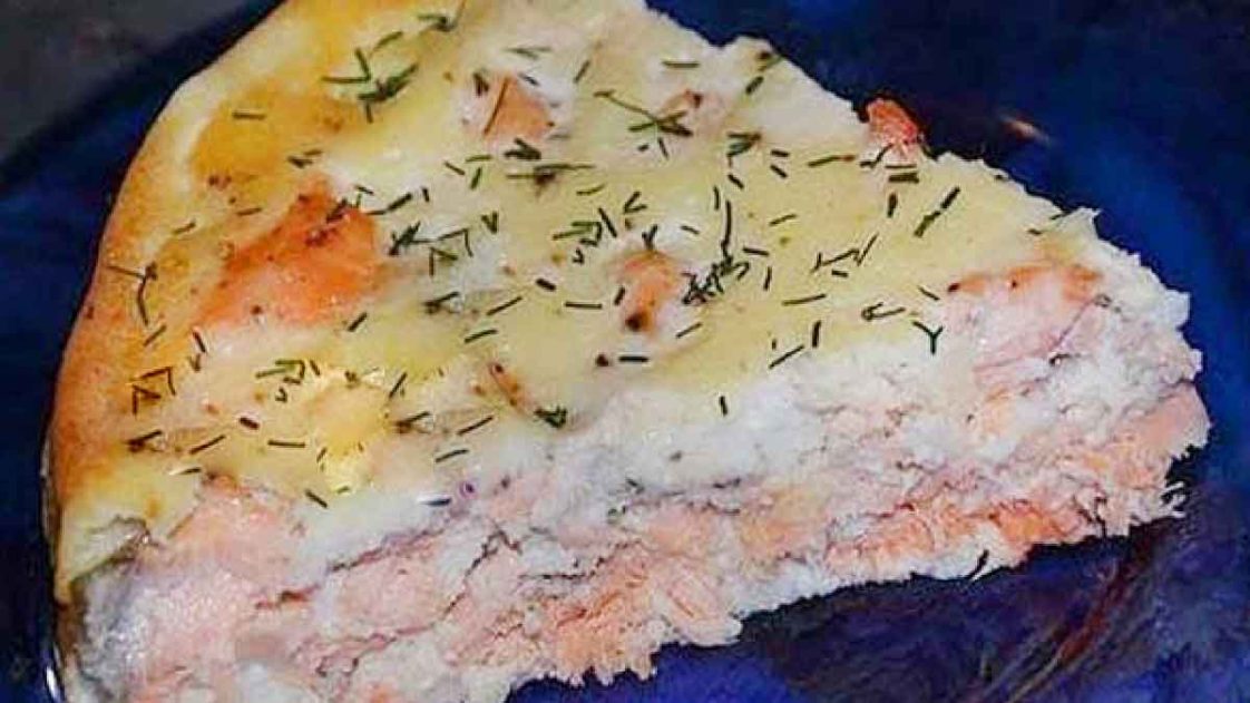 Quiche sans pâte aux poireaux et aux 2 saumons: légère et succulente