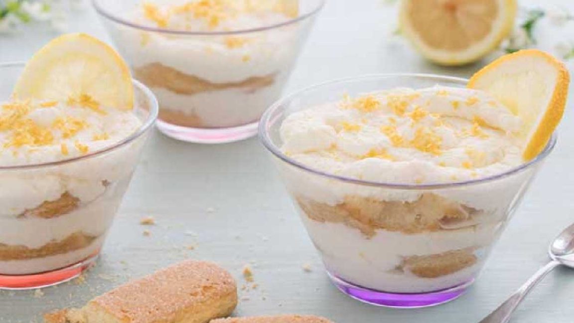 Verrines crémeuses au citron: un dessert élégant, savoureux et léger