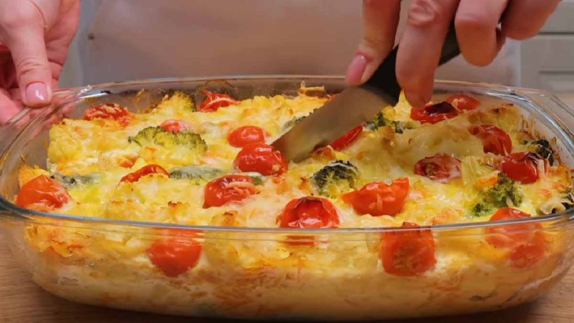 Flan au chou-fleur et au brocoli: un plat végétarien super bon que tout ...