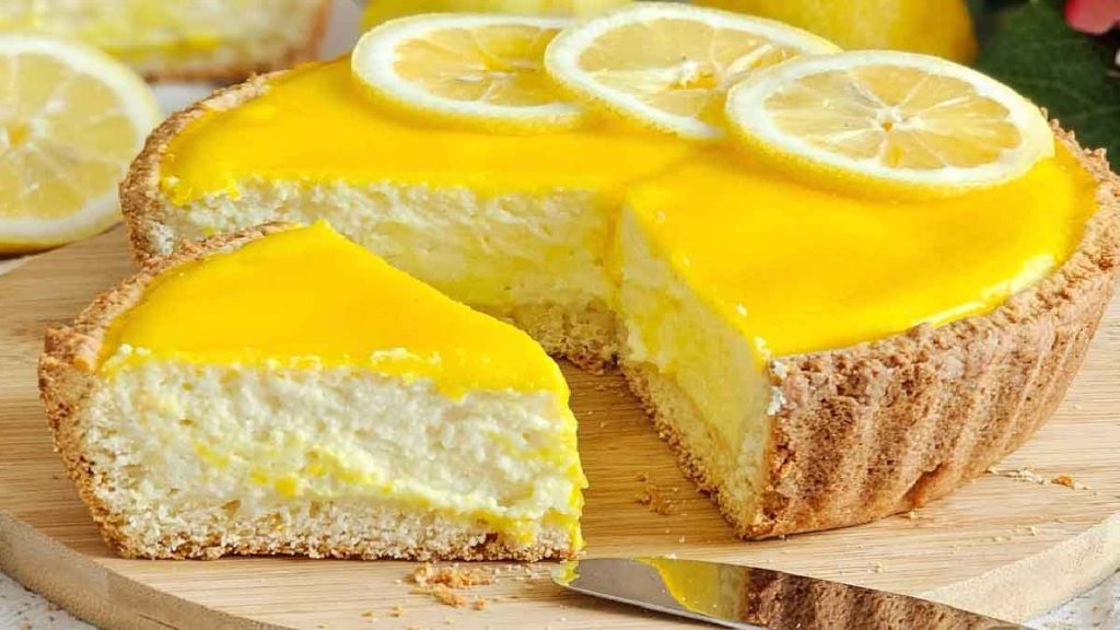 Tarte crémeuse à la ricotta et au citron: un dessert irrésistible et ...