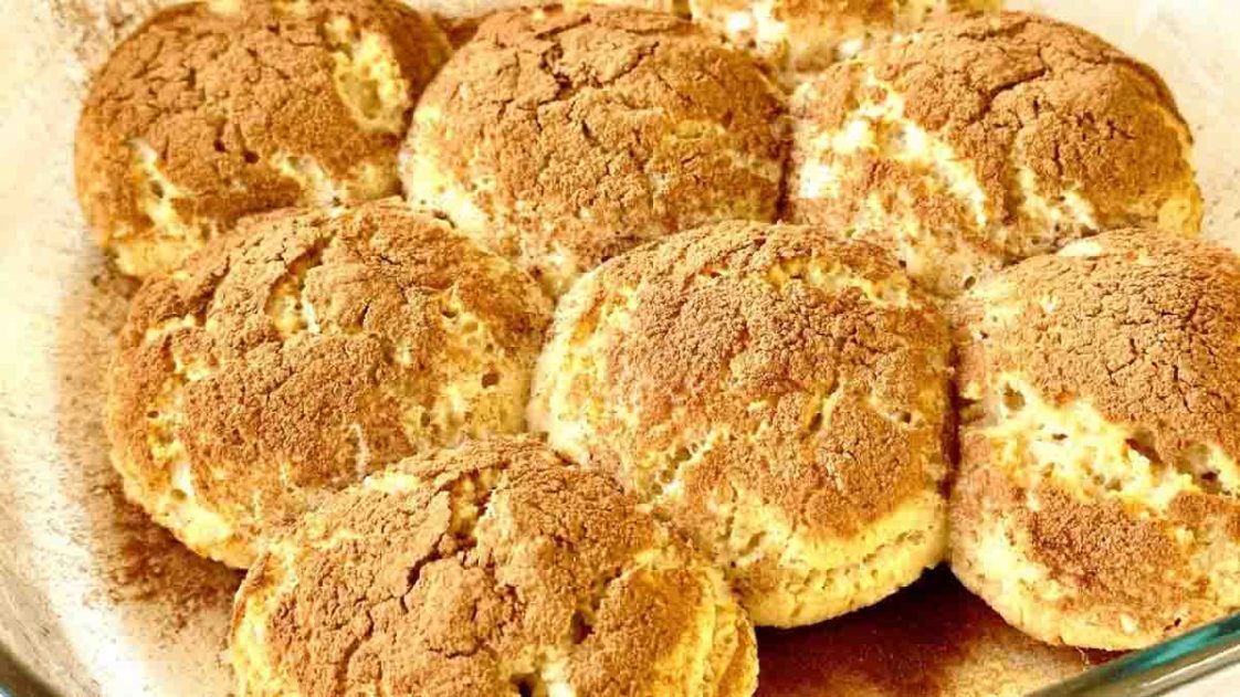 Biscuits à la ricotta et à la cannelle sans gluten: super bons et moelleux