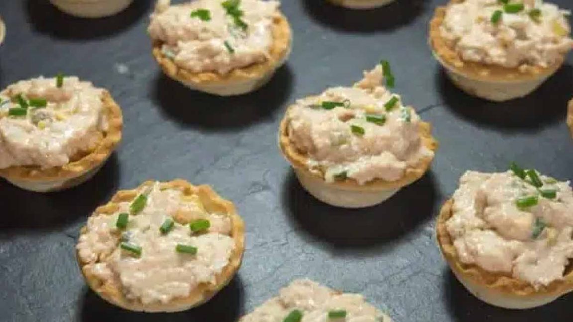 Canapés Au Poulet Un Apéritif Invitant Et Très Bon
