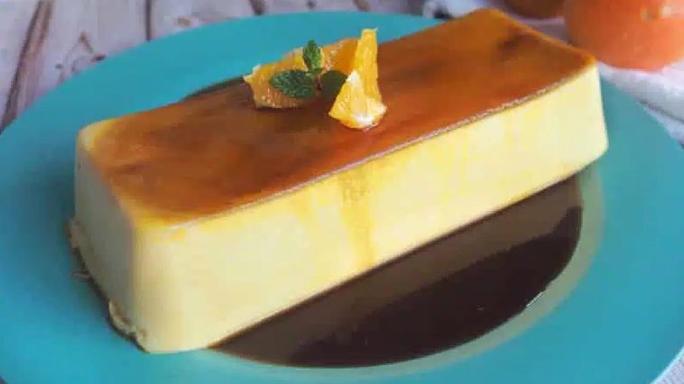Flan caramélisé à l'orange: un dessert super délicat et savoureux