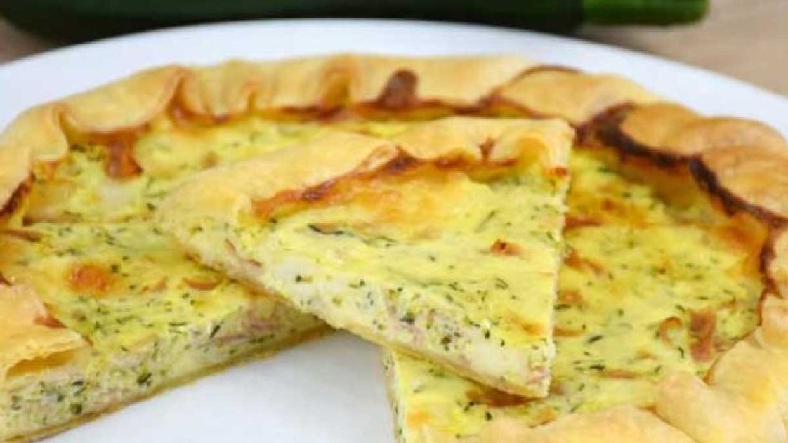 Quiche aux courgettes et au chèvre: un plat succulent pour faire ...