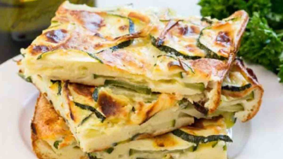 Scarpaccia de courgettes: un plat très savoureux et appétissant