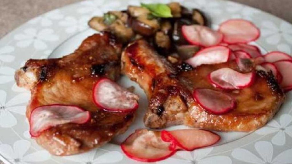 Côtes filet de porc au miel et à la sauce soja: cuites au four, super ...
