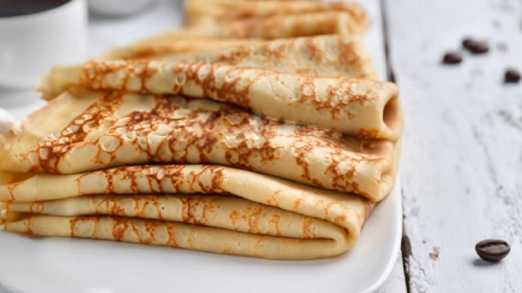 Crêpes au café: douces et délicieuses