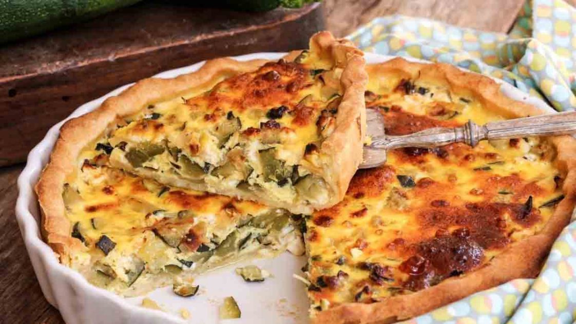 Quiche Aux Courgettes Et Au Thon Une Saveur Riche Et Délicate