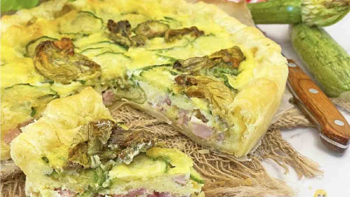 Tarte salée à la ricotta et aux courgettes : une recette légère et délicate