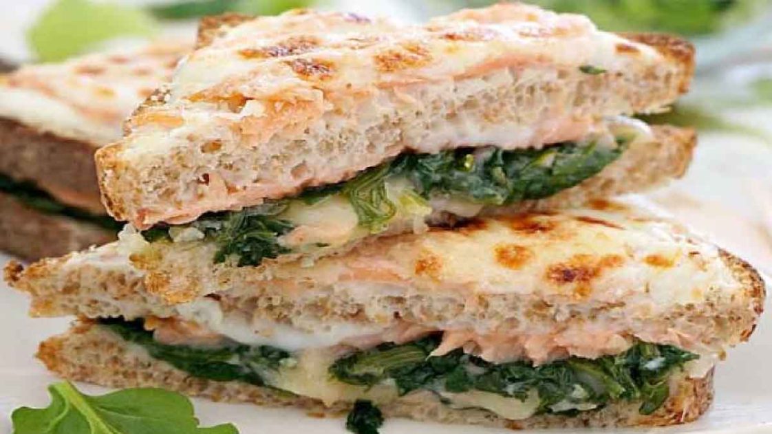 Croque-monsieur aux épinards et au saumon fumé: une recette légère et ...