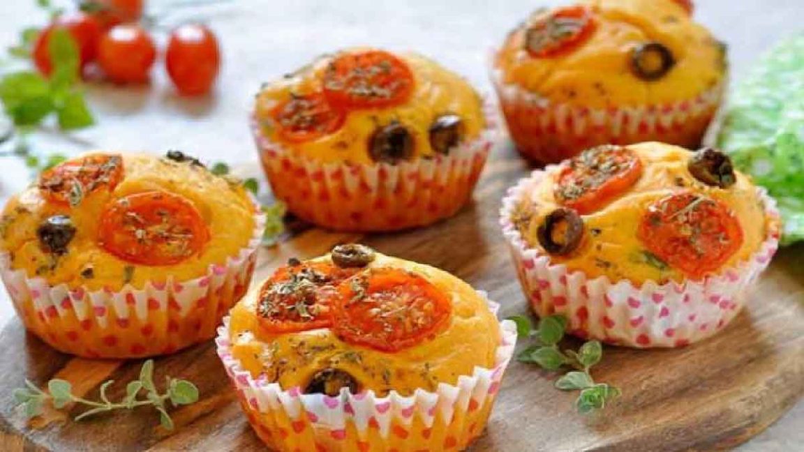 Muffins aux olives et aux tomates cerises: des délices parfaits pour un ...