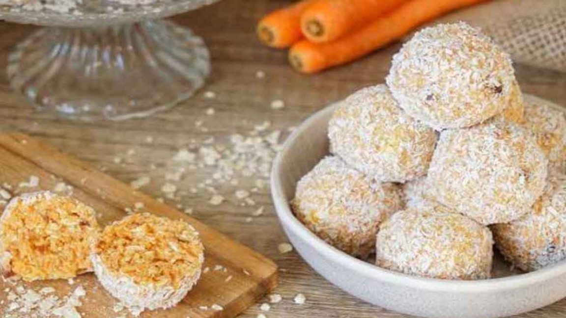 Boules de carottes aux flocons d'avoine et aux dattes: énergétiques ...
