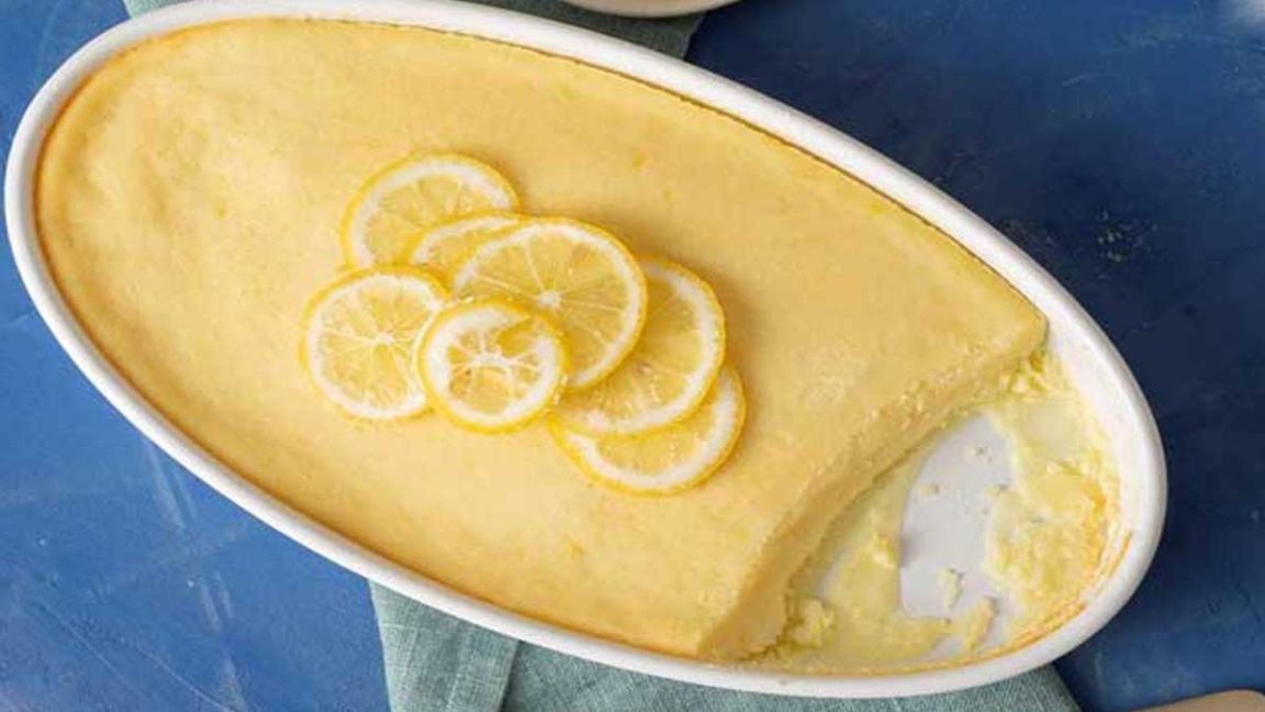 Flans au citron: recette express, légère et super bonne