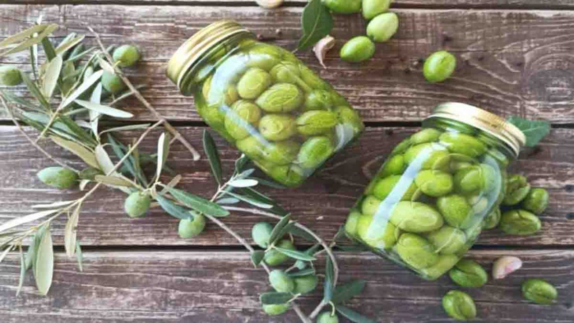 Olives vertes marinées au vinaigre: la meilleure façon de les conserver ...