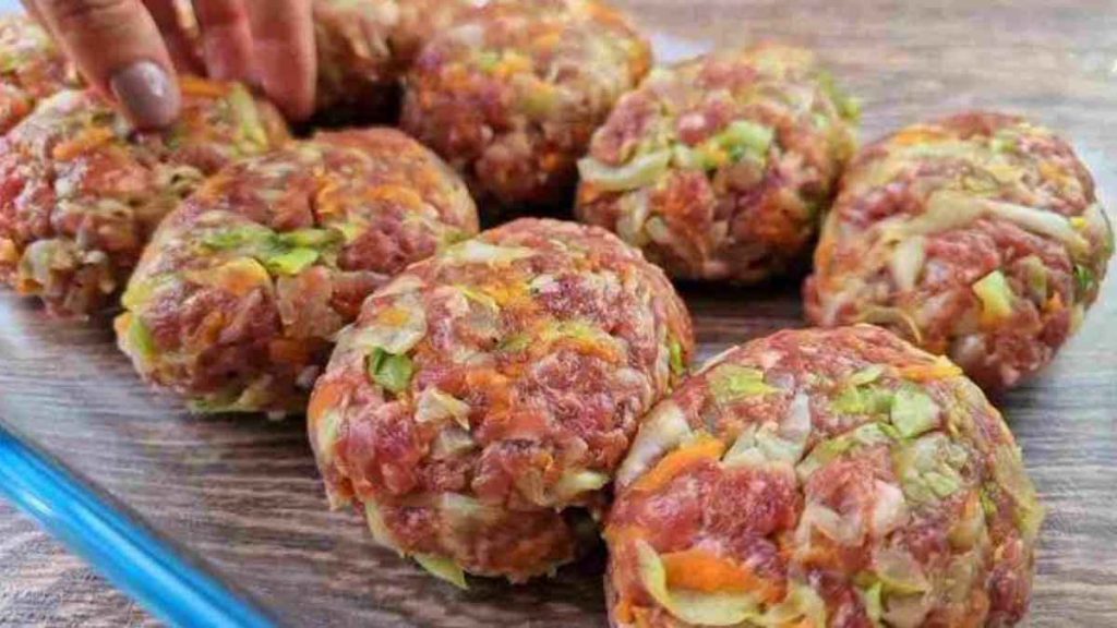 Boulettes de viande aux légumes: une saveur différente qui ravira ...