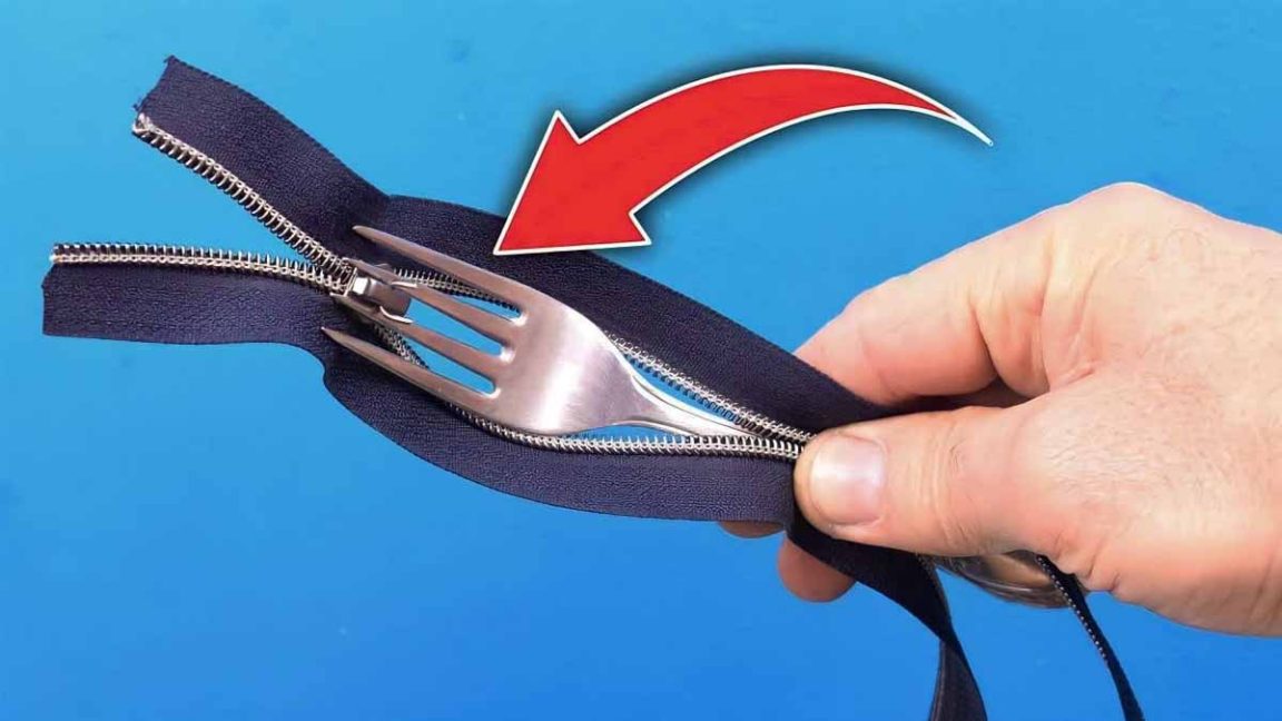 Fermeture éclair abîmée : comment la restaurer en 2 minutes