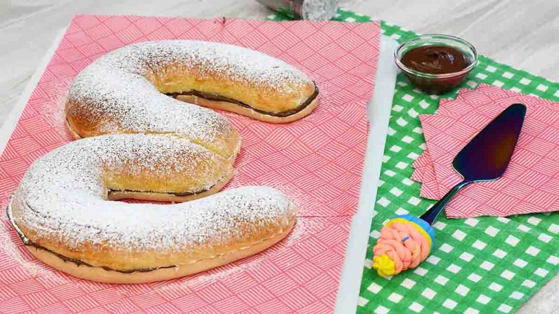 Brioche fourrée au Nutella: excellente pour célébrer un anniversaire ...