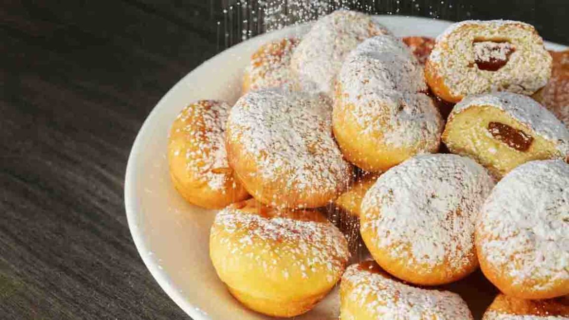 Beignets à l'orange fourrés à la confiture: divinement bons et moelleux ...