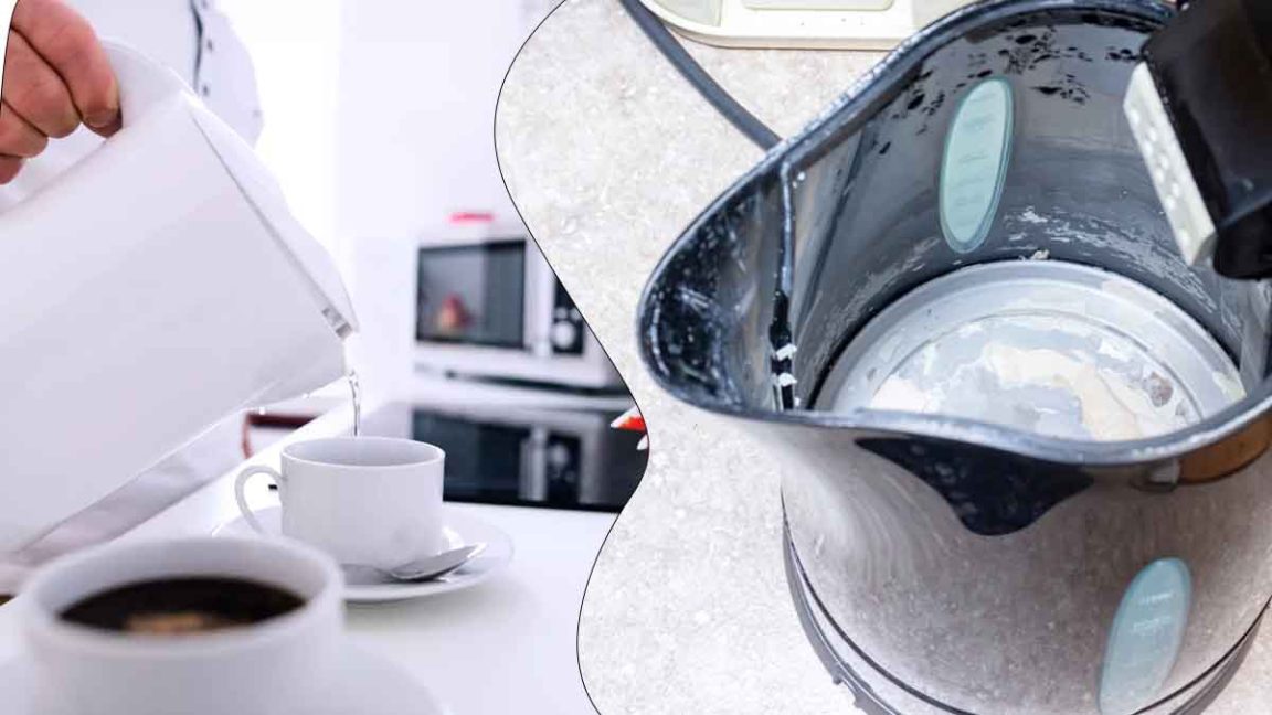 Bouilloire : 2 astuces naturelles pour enlever le calcaire