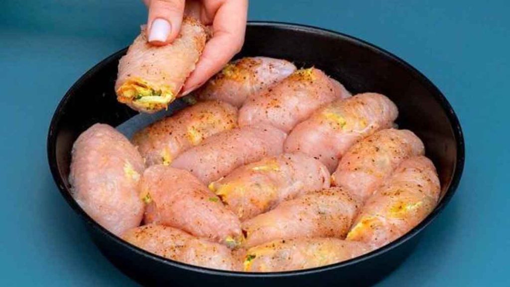 Rouleaux de poulet filandreux au jambon: une recette gourmande et simple
