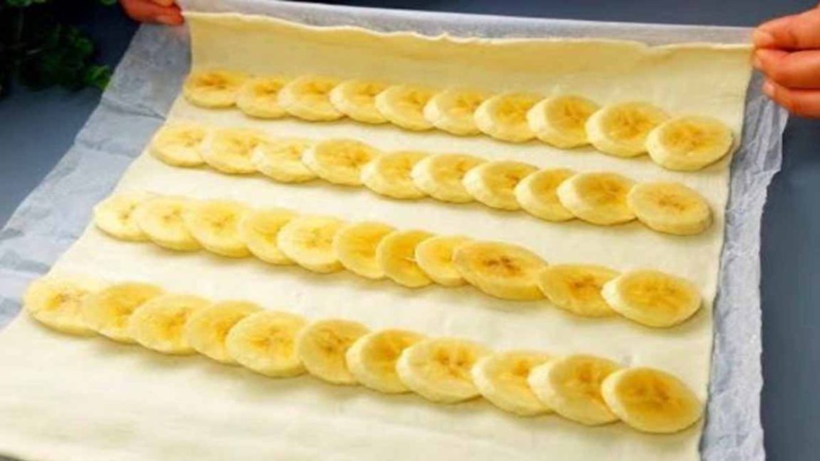 Bananes enroulées de pâte feuilletée : un dessert qui émerveille les ...