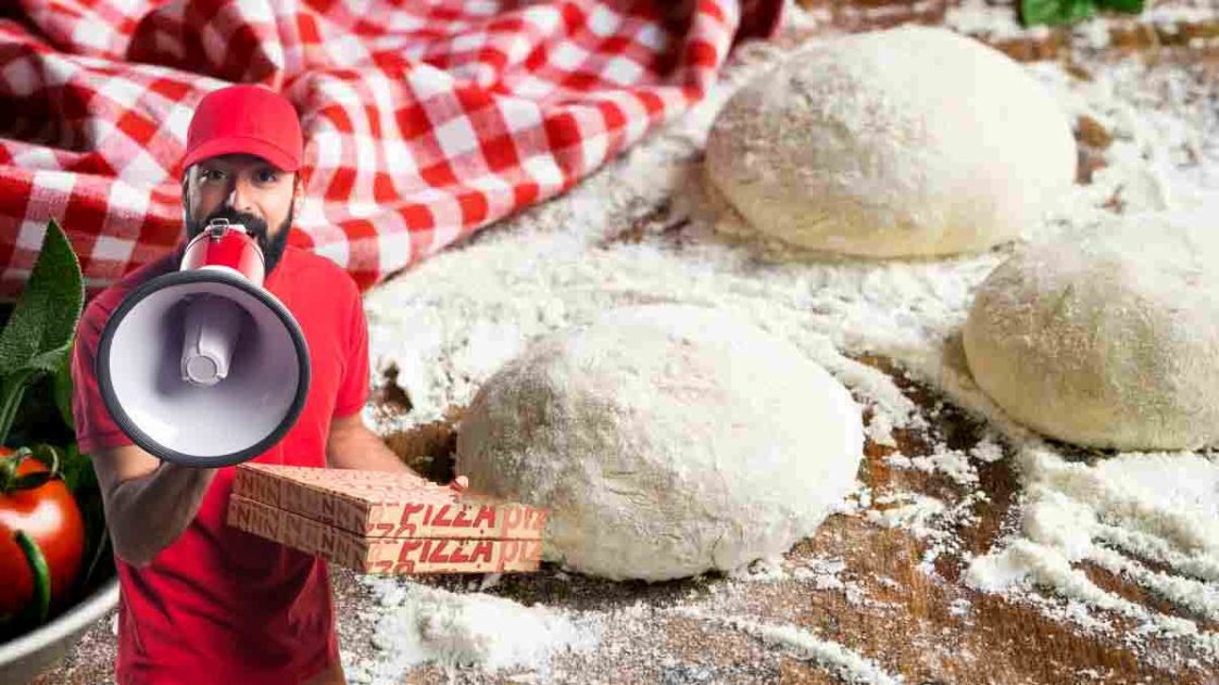 Pizza sans pétrissage à pâte liquide: une recette super facile avec une ...