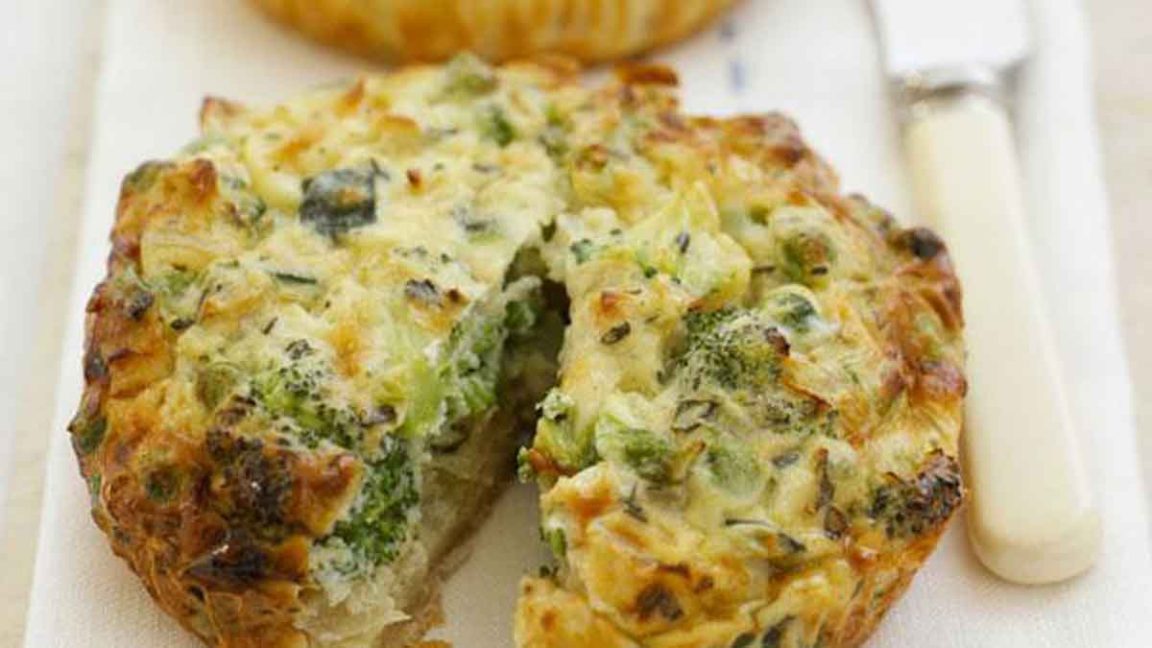 Quiche sans pâte au brocoli: simple, succulente et invitante
