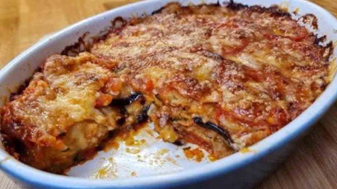 Parmigiana d'aubergines et de courgettes: un plat italien super ...