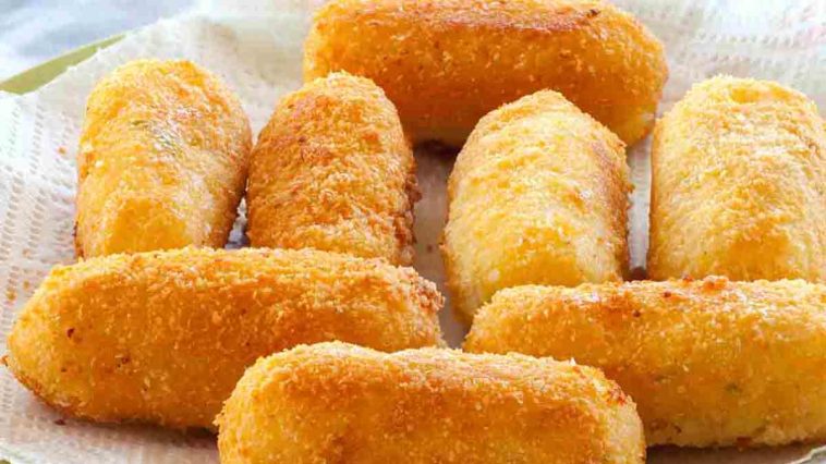 Croquettes de pommes de terre au jambon et à la mozzarella: tellement ...