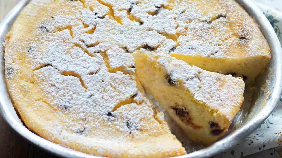 Gâteau à la ricotta et aux pépites de chocolat: un dessert irrésistible ...