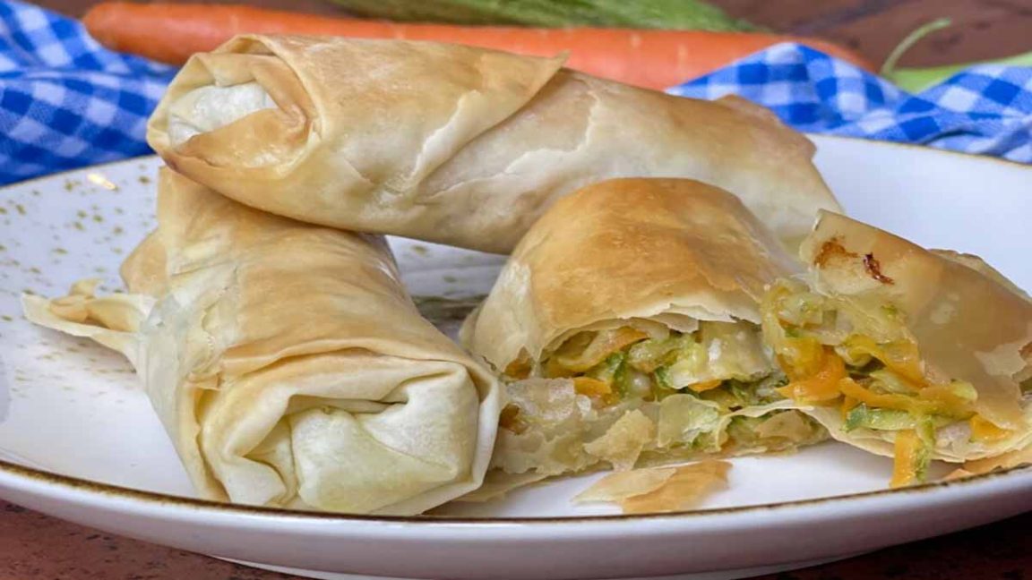 Rouleaux De Printemps Aux Légumes Une Recette Chinoise Simple Et