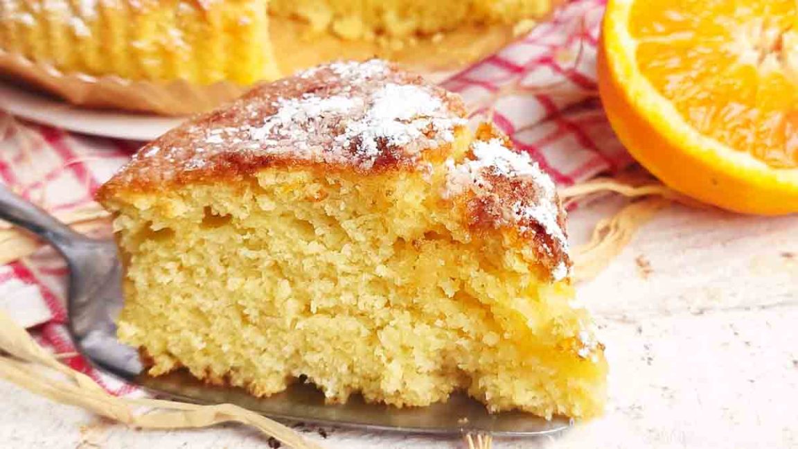 Gâteau à l’orange sans balance : recette facile et rapide en seulement ...